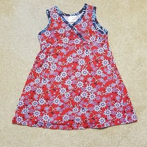 Hanna Andersson | Dresses | Hanna Anderson Red White Blue Floral Dress ...